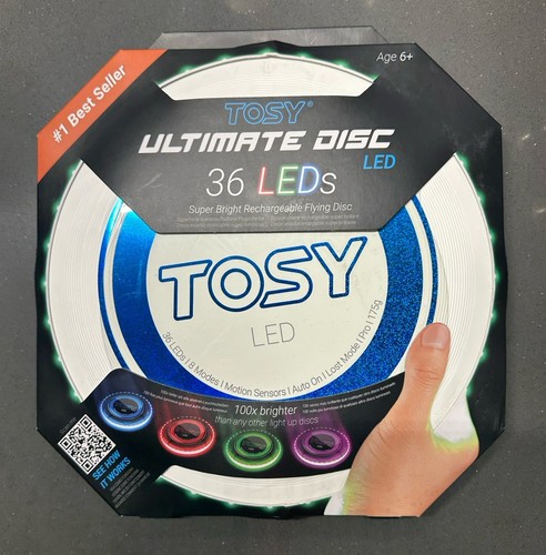 Tosy Ultimate Disc 36 LED Super Bright Rechargeable Flying Disc NEW ...