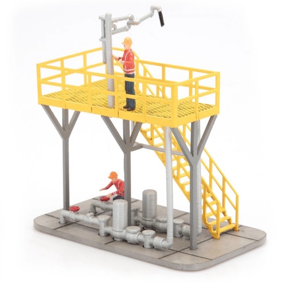 O SCALE TANK CAR LOADING PLATFORM FILLING STATION ACCESSORY MENARDS ...