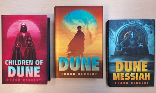 Frank Herbert's Dune Saga 3-Book Deluxe Hardcover Boxed Set New Unread | eBay