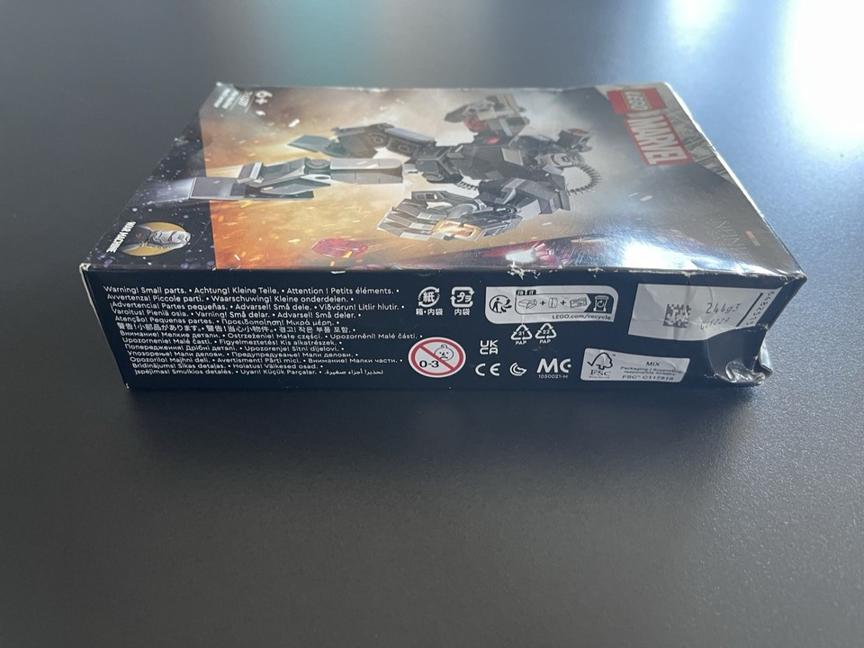 LEGO Marvel War Machine Mech Armor 76277 Toy Building Kit 154 pcs NEW ...