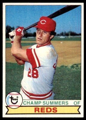 1979 Topps Baseball Card Champ Summers B Cincinnati Reds #516 | eBay