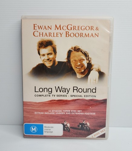 Long Way Round TV Series Evan McGregor & Charley Boorman All Regions ...
