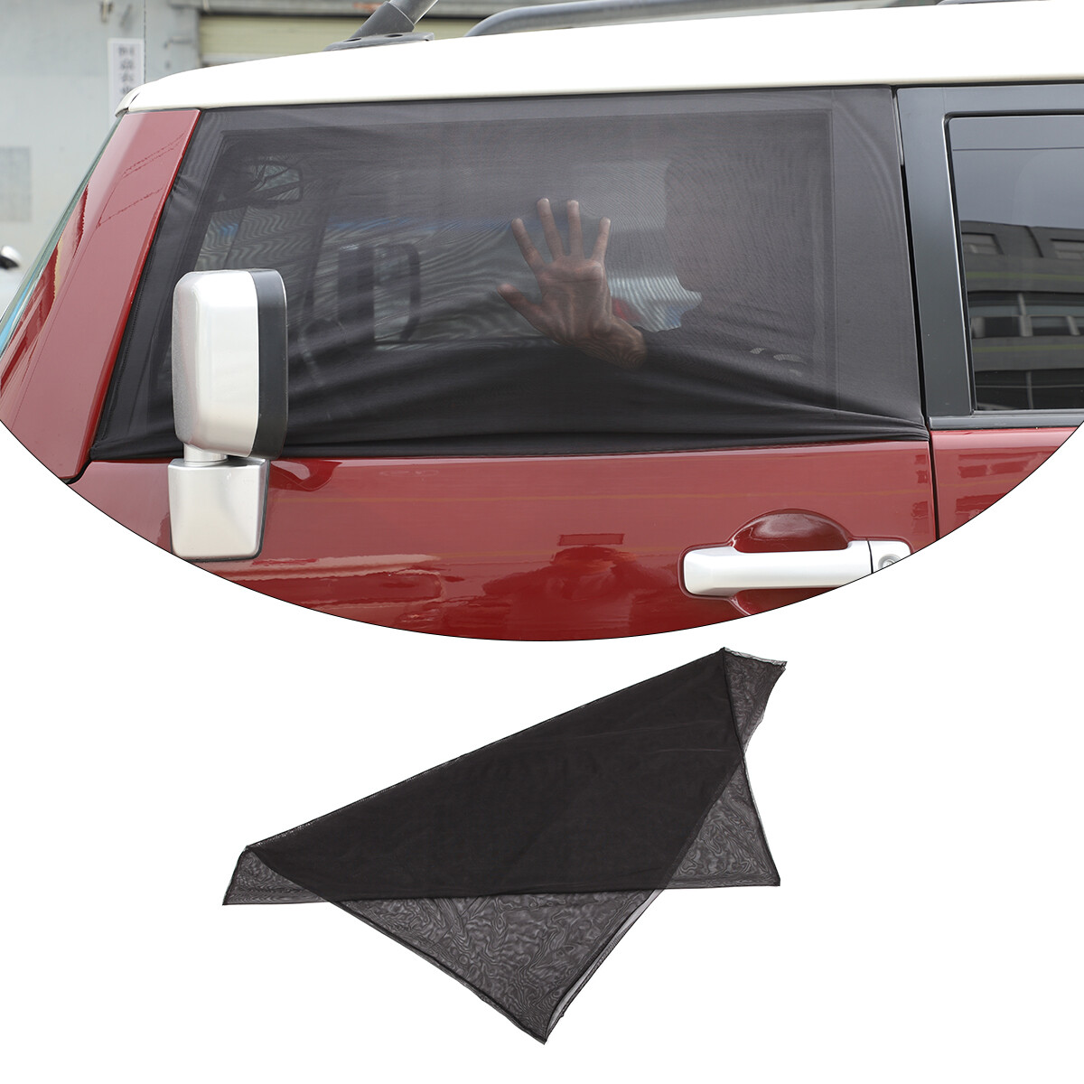 2pcs Car Window Screen Mesh Cover Privacy Mosquito Bug Net For Toyota ...