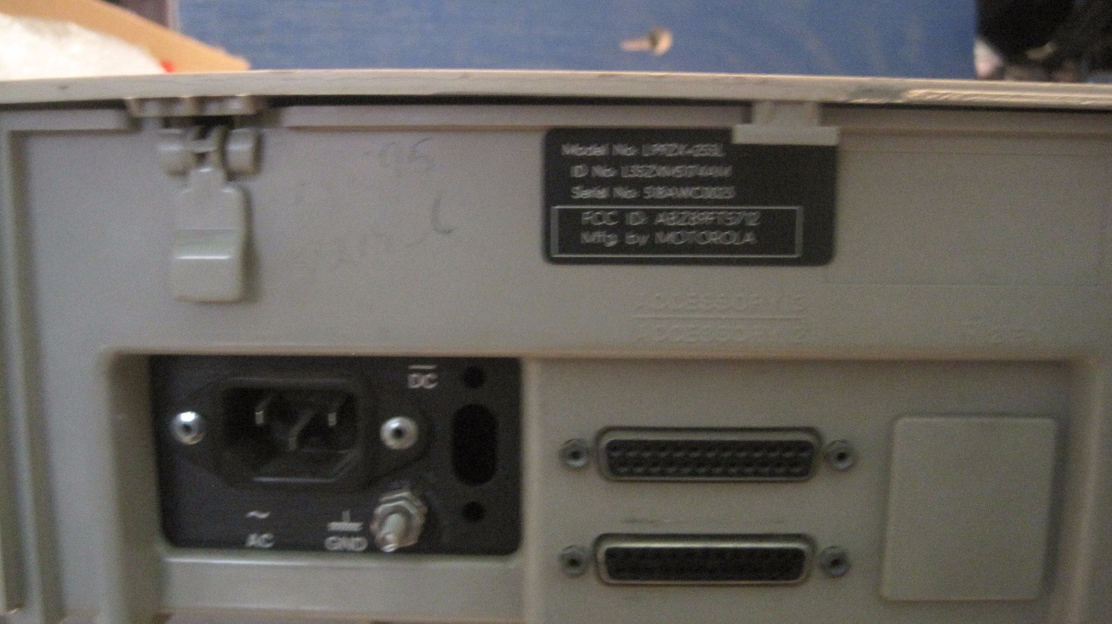 Motorola Astro Model L99DX+255L Base Station Console Lot M459 | eBay