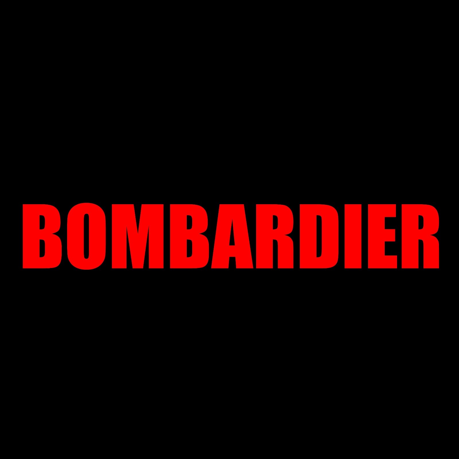 BOMBARDIER Vinyl Decal Waterproof Premium Extreme Sport Jet-ski Sticker ...