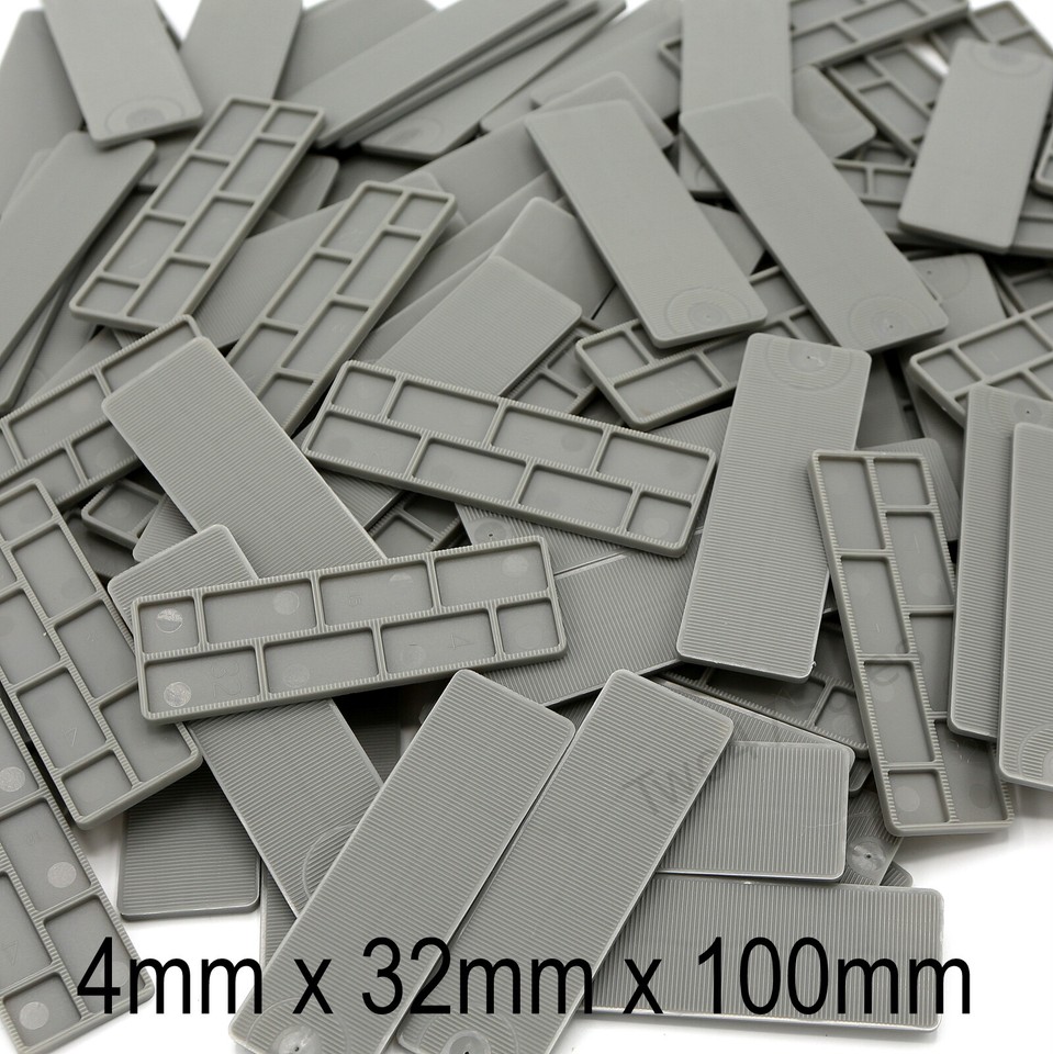 Flat Glazing Packer 32mm plastic mixed Shim window upvc spacer Flooring ...