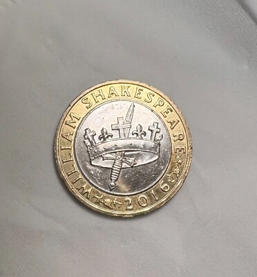 Rare William Shakespeare Histories Crown £2 Coin | Two Pound 2016 | eBay UK