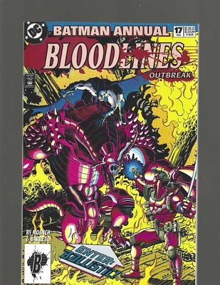 Batman Annual #17 (DC, 1993) NM 9.4, Bloodlines Outbreak, Ballistic ...