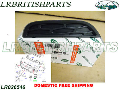 GENUINE LAND ROVER FOG LAMP LOWER BEZEL RANGE ROVER EVOQUE LH OEM NEW ...