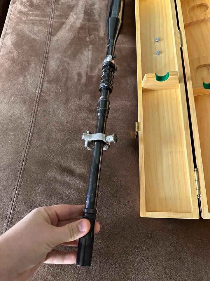 1930 Vintage J. W. Fecker Rifle Scope 10X power with mounts and Box | eBay