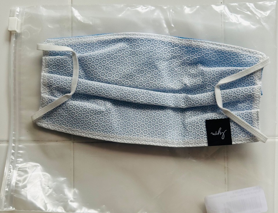 Love Your Melon Adult Reusable Surgical Wrap Face Mask, Blue, one-size ...