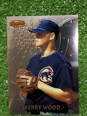 Kerry Wood 1997 Bowman’s Best #154 ROOKIE CARD CHICAGO CUBS | eBay