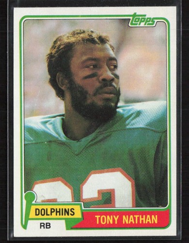 1981 Topps #506 Tony Nathan | eBay