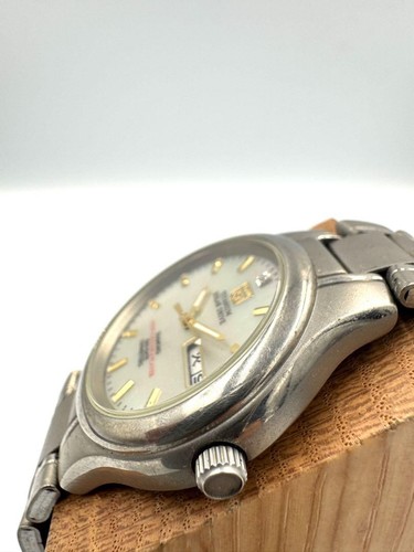 ELGIN TITANIUM Men’s Watch Solar Analog Round 35mm | eBay