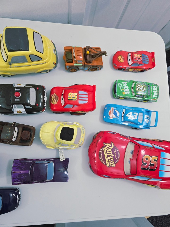 Disney Pixar Cars Toy Cars Bundle – Mixed Lot, Various Characters ...