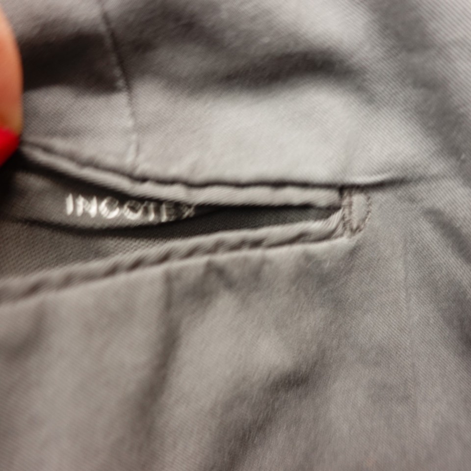 Incotex Slowear Pants Mens 48 32 Gray Royal Batavia Slim Stretch ...