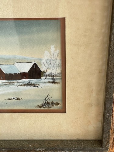Michael Shortino (American, 20th Century) Framed Watercolor Artwork ...