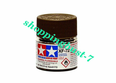 Tamiya 81772 Model Color Acrylic Paint XF-72 Brown Net 10ml | eBay ...