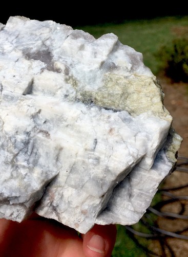 Display Specimen Of Purple Apatite w/ Spodumene Xls Foote Mine Kings ...