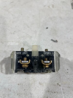 ALLEN BRADLEY 800T-XD6 SER. B CONTACT BLOCK W533 | eBay