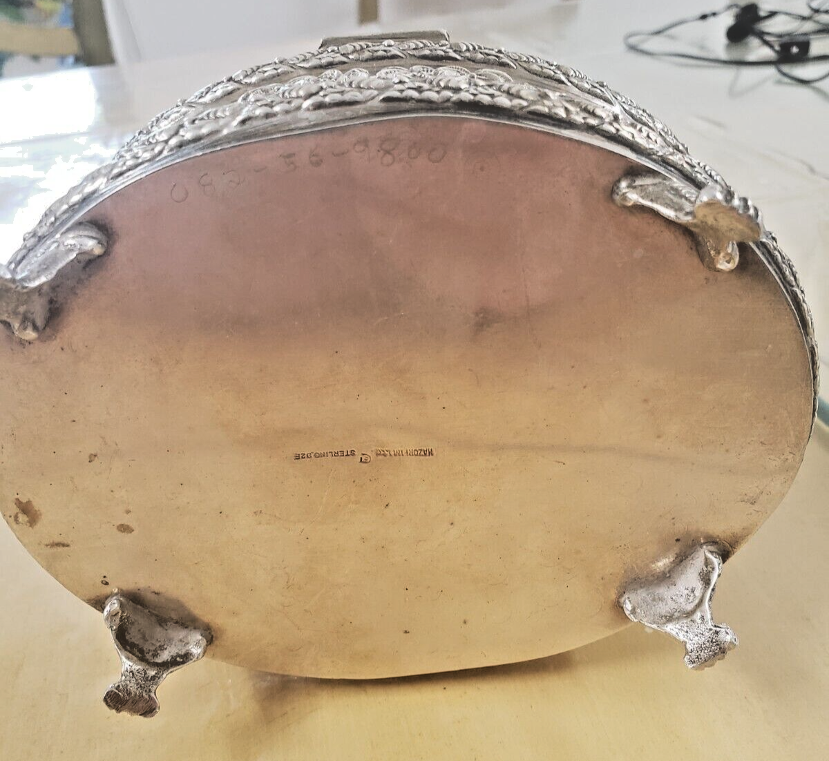 STERLING SILVER JUDAICA ESROG BOX HAZORFIM 925 | eBay
