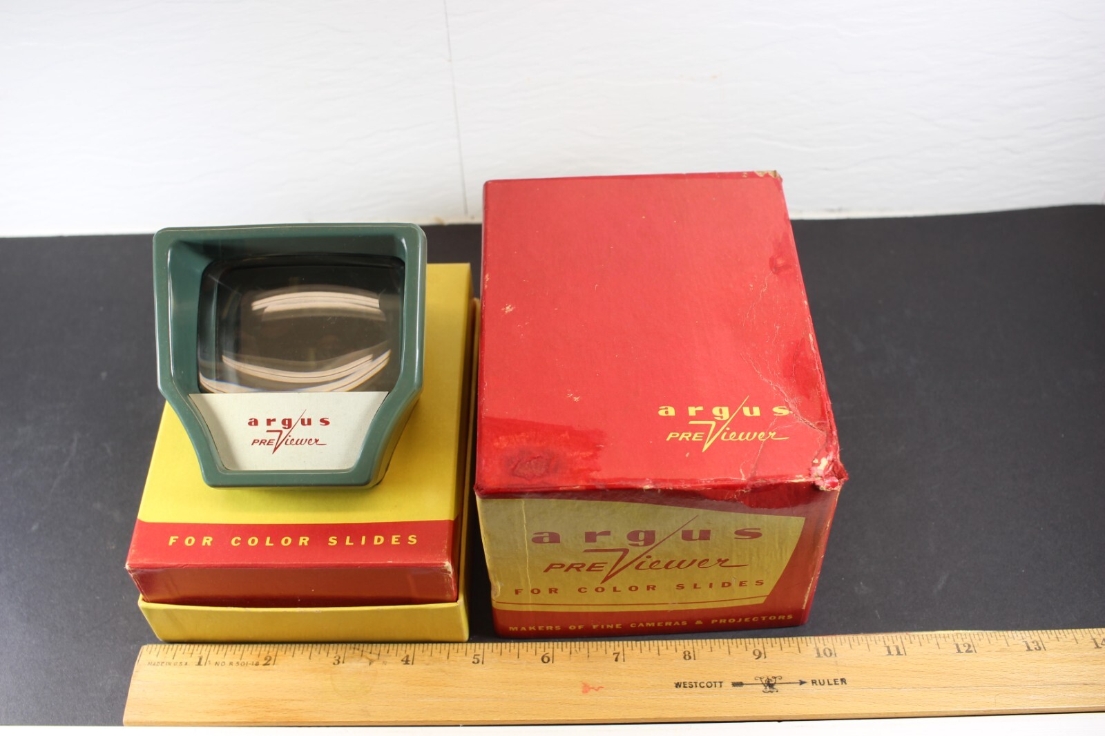 ARGUS Previewer for Color Slides with Original Box Vintage 1960s | eBay