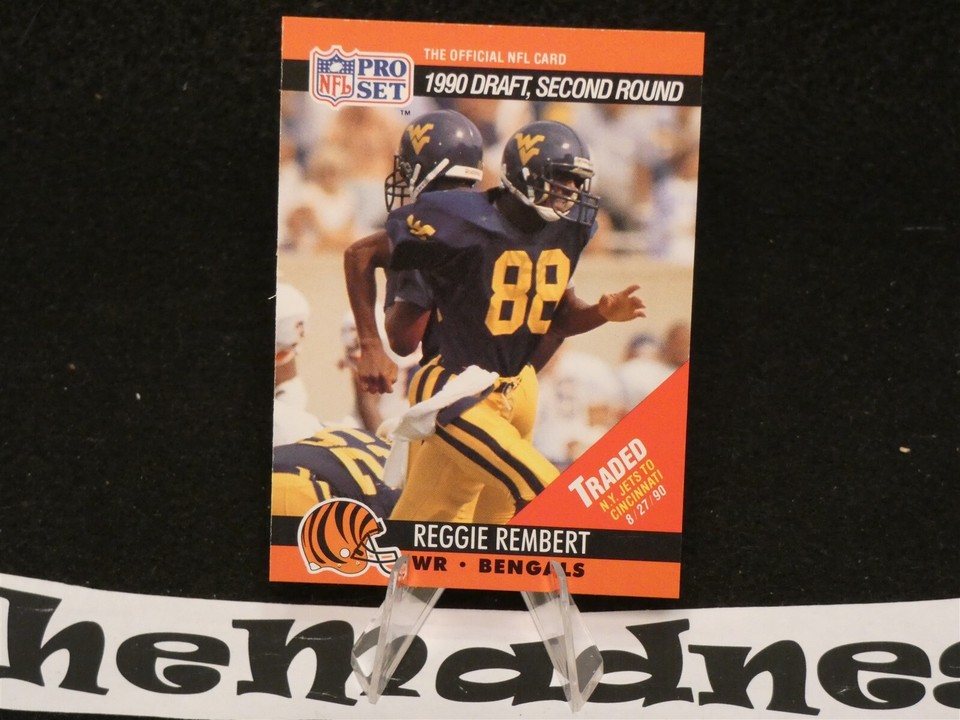 1990 Pro Set Score Reggie Rembert Rookie Football Cards #697 297 ...