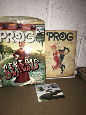 Prog Magazine Genesis : Original Magazine :cd: Packaging | eBay