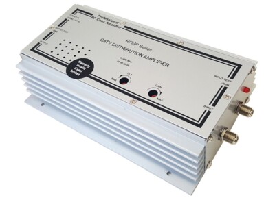 Super 50-dB CATV RF Coax Distribution Amplifier + Gain/Tilt Adjustment | eBay