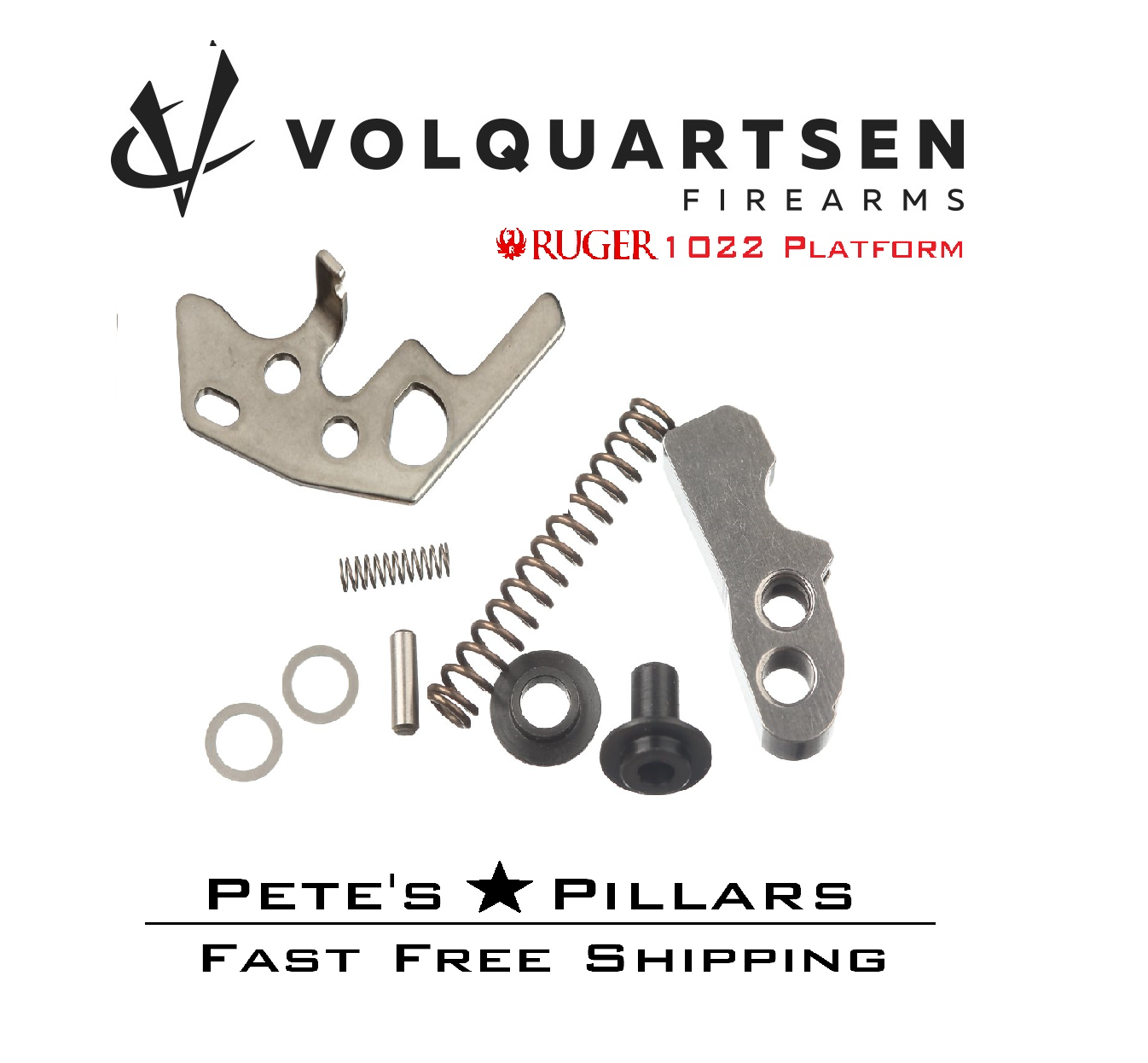 Volquartsen Ruger 10/22 Bolt Release & Hammer Pack Charger Kidd 1022 ...