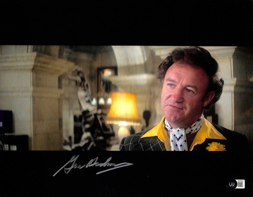 Gene Hackman“Lex Luthor”Superman Signed 11x14 Photograph BECKETT Grad ...