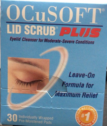OCUSOFT LID SCRUB PLUS - EYELID CLEANSER - 30 PADS - EXP.12/26+(a6) | eBay