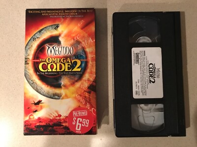 Megiddo: The Omega Code 2 (VHS, 2002) Michael York, Michael Biehn ...