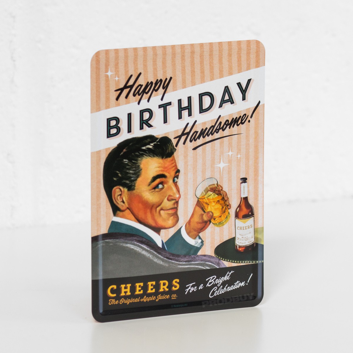 Happy Birthday Retro Man