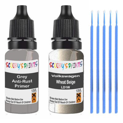 Code Ld1W Touch Up Piant For Vw/Audi Wheat Beige | eBay UK