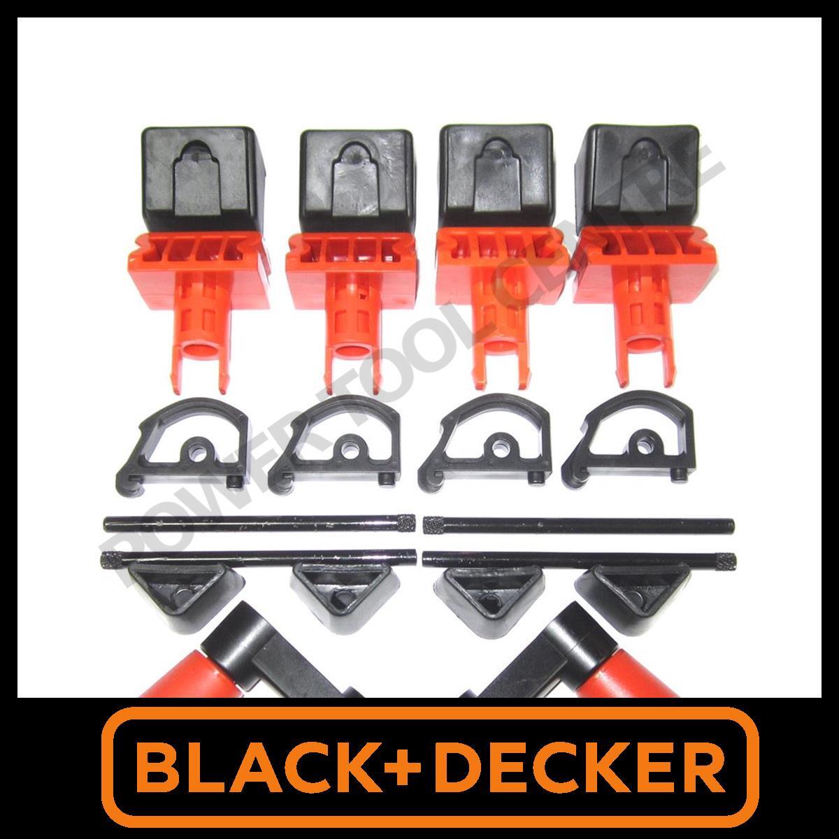 Black & Decker Workmate Spare Parts Pack Feet Leg Catches Duel Height ...
