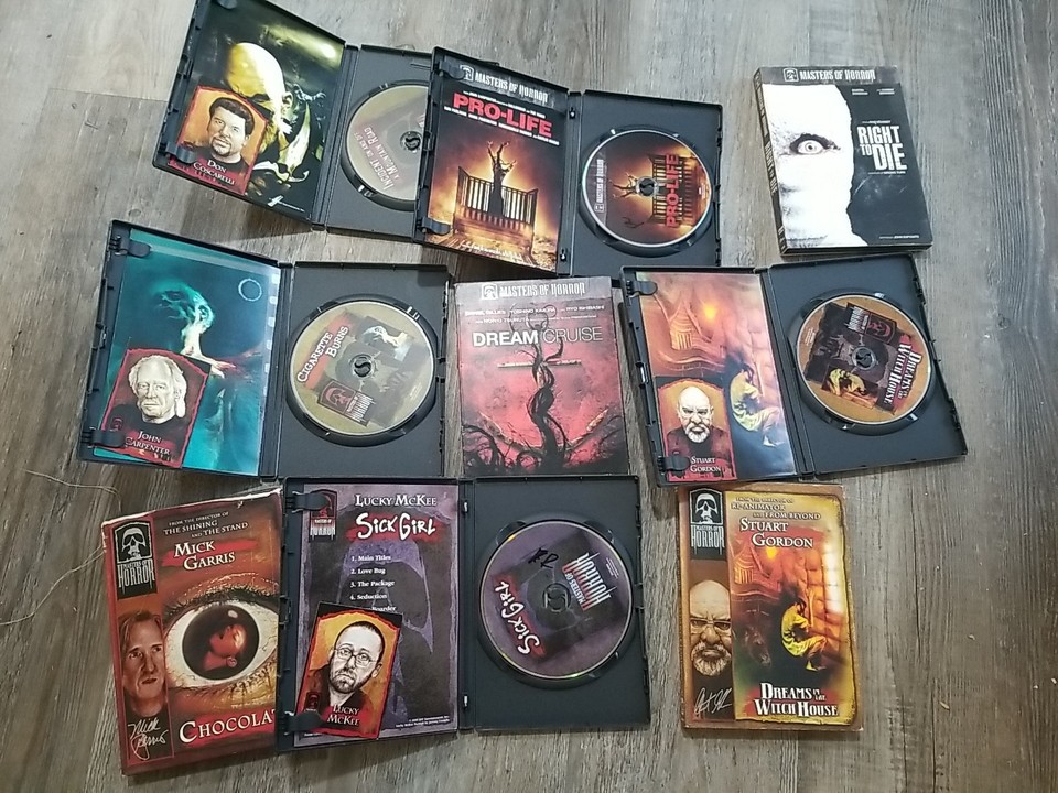 masters of horror dvd Lot Of 9 | eBay
