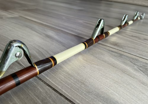 Vintage Fenwick IGFA 80 Fenglass Fishing Rod w/ AFTCO Roller Guides ...