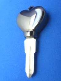 HEART KEY BLANK FOR HARLEY DAVIDSON SPORTSTER 84-95 #32226 | eBay