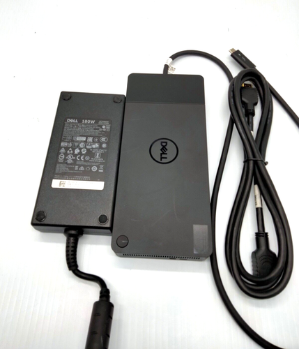 Dell WD19TB Model K20A Thunderbolt Docking Station w/180W Adapter w ...