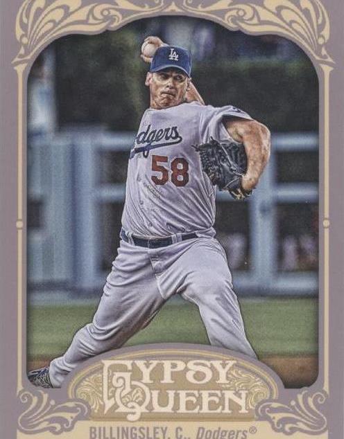 2012 Topps Gypsy Queen - Chad Billingsley #46 for sale online | eBay