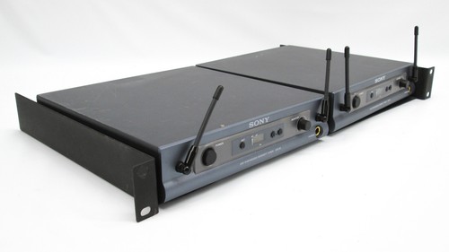 Dual Rack Mount Sony URX-R1 UHF Synthesized Diversity Tuners | eBay