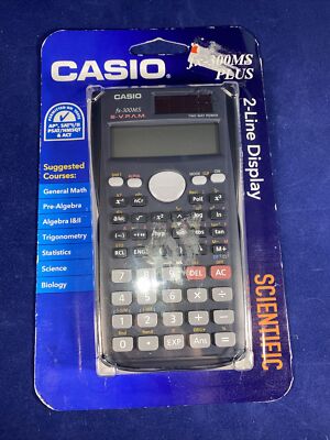 Casio FX-300 MS Plus Scientific Calculator For Algebra/Geometry ...