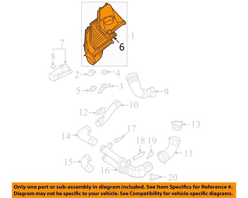 BMW OEM 21-25 M2,M3,M4 Engine Air Intake-Air Filter 13718095807 | eBay