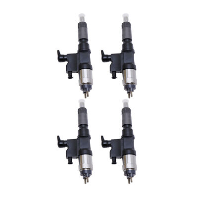 4X Fuel Injector 095000-5471 for Denso Isuzu NPR NPR-HD 4HK1 01-07 ...