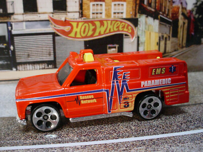 2001 RESCUE RODS Design RESCUE RANGER☆ red;PARAMEDIC EMS ☆LOOSE Hot ...