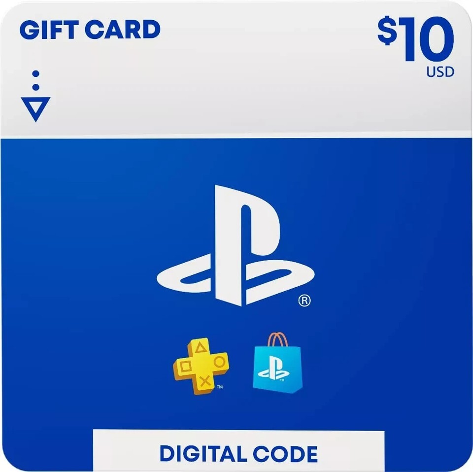 $10 PlayStation Store Credit - PSN US Region - Digital Card for PS4 PS5 ...