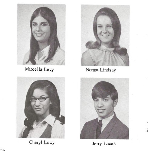 1970 OAK PARK HIGH SCHOOL YEARBOOK, OAK PARK, MICHIGAN MARCELLA DETROIT ...