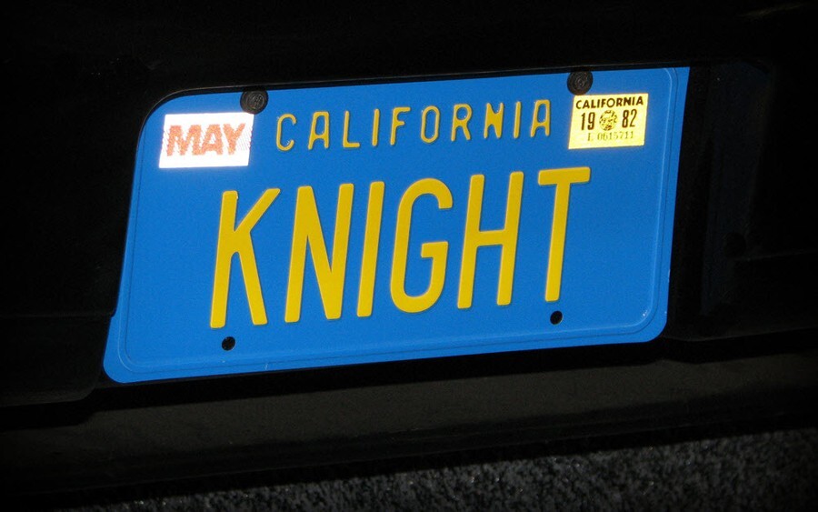 Knight Rider | '82 Trans Am | KITT | KNIGHT | STAMPED Replica Prop ...