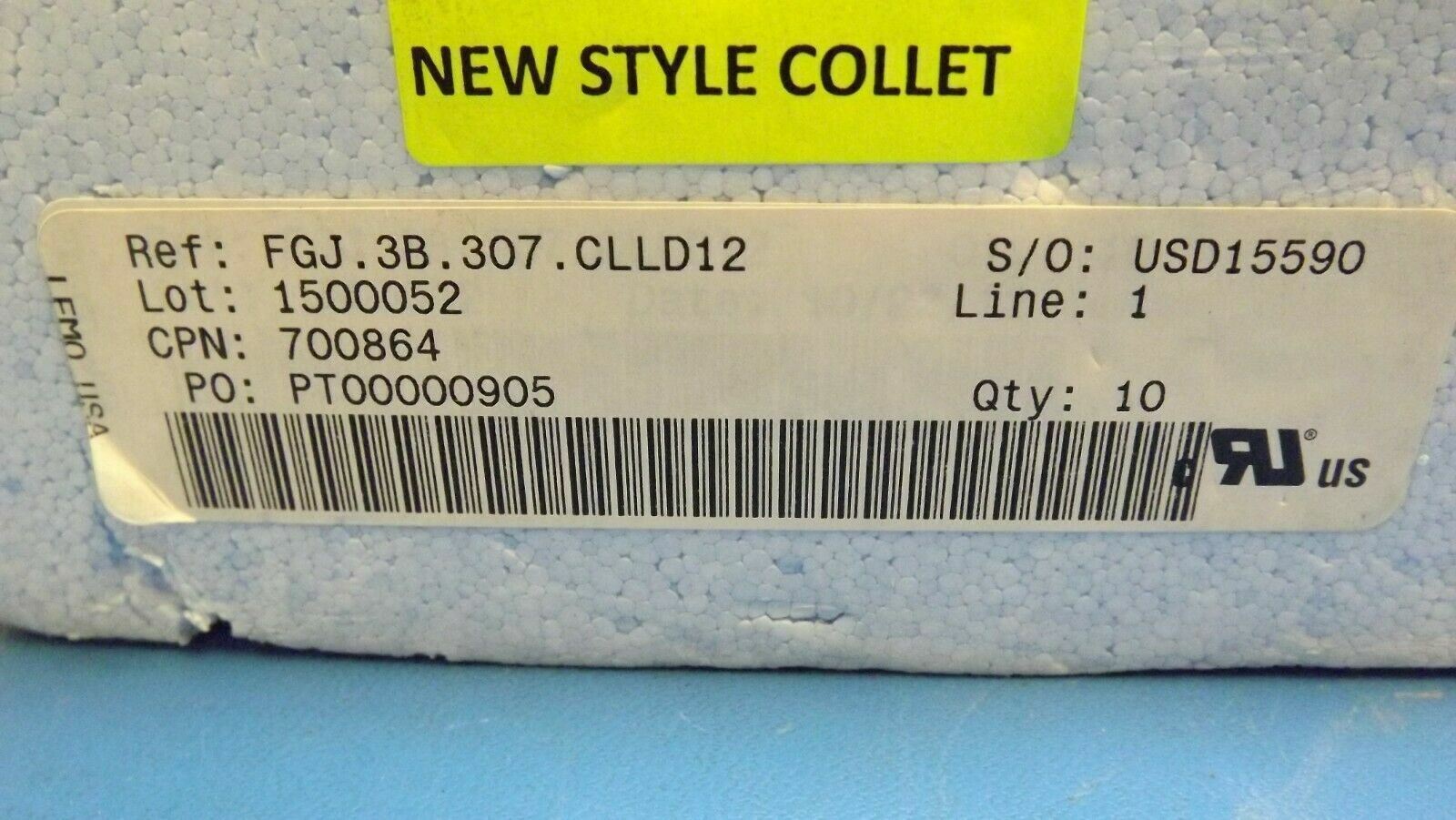 (1PC) FGJ.3B.307.CLLD12 LEMO STRAIGHT PLUG FEMALE W. CABLE COLLET | eBay